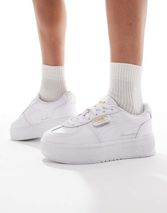 Puma Palermo Elevata - Baskets en cuir - Blanc