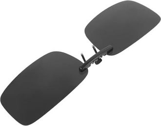 IFUNDOM Clips pour Lunettes de Soleil Polaris&eacute;es sans Monture Clip Solaire Unisexe Noir 806C1 Protection Anti-&Eacute;blouissement Fatigue Oculaire Vue Claire pour C