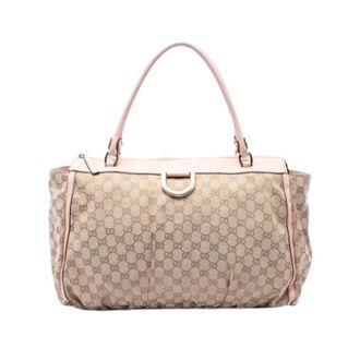 Gucci Sac cabas en toile Pre-owned - Femme - Pre-owned - Beige - Taille: ONE Size