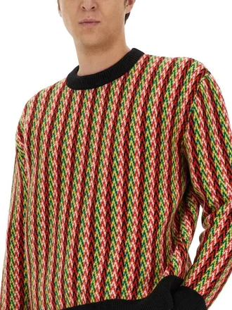 Lanvin Merino Wool Sweater - Multicolor