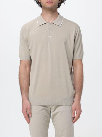 Canali Polo Homme couleur Beige