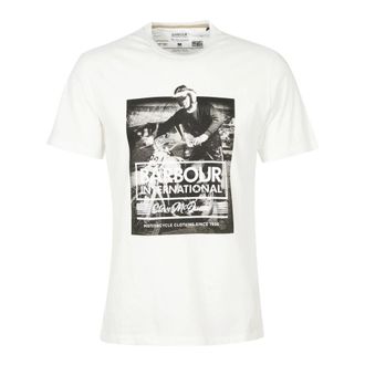 Barbour Harris T-Shirt - - Tops - Herren - Wei&szlig; - XL