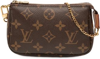 Louis Vuitton Crossbody Bags - Monogram Mini Pochette Accessoires - Gr. unisize - in Braun - f&uuml;r Damen