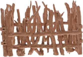 Cabilock 4 Stück Teiliges Miniatur Zaun Kindersicheres Bastelzubehör für DIY Puppenhaus Bauernhof Feengarten Dekoration Vielseitig für Mikro landschaften und K