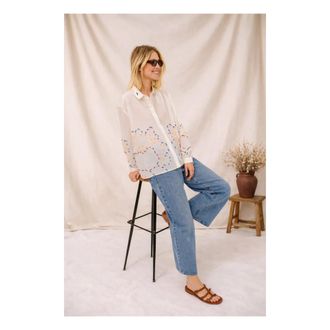 Sacr&eacute;coeur Chemise Ali Pivoine Voile de Coton Sacr&eacute;coeur