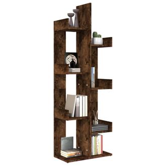 Generic B&uuml;cherregal mit 8 F&auml;chern, Standregal, Aktenregal, Wandregal, B&uuml;roregal, Regal, Mehrzweckregal, Dekoregal f&uuml;r Wohnzimmer/Schlafzimmer/B&uuml;ro, (48x25.5x1