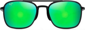 Maui Jim Keokea Aviator Sonnenbrille - - Accessories - unisex - Schwarzk - 55 MM