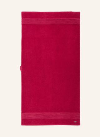 Lacoste Duschtuch Llecroco rot