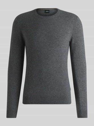 HUGO BOSS Regular Fit Strickpullover aus reinem Kaschmir Modell EMIGLIORE