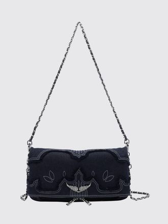 Zadig&Voltaire Schultertasche Damen Farbe Blau