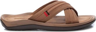 Refresh Herren 171672 Flache Sandale, Camel, 44 EU