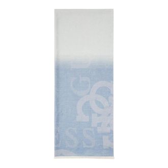 Guess Foulard Logo Arnela 4G - Femme - Accessoires - Bleu - Taille: ONE Size