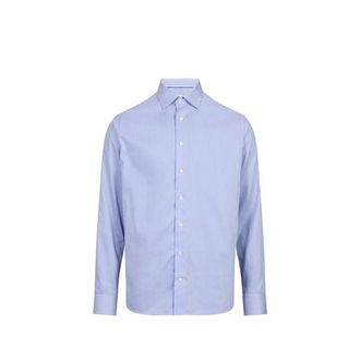 Eton Chemise slim ray&eacute;e en coton