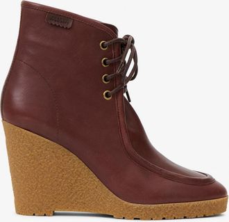 Isabel Marant Bottines Cylia - Femme - Marron Fonc&eacute; - Taille36 - Isabel Marant