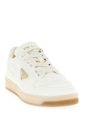 Prada Nappa Leather Sneaker - White