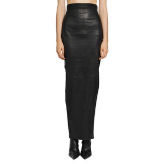 Rick Owens Tower Dirt Pillar Skirt