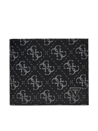 Guess Geldb&ouml;rse Vezzola Leather Slg SMVELE LEA20 Schwarz