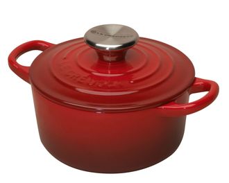 LE CREUSET 21001100600461 Br&auml;ter Tradition rund, 10 cm, kirschrot