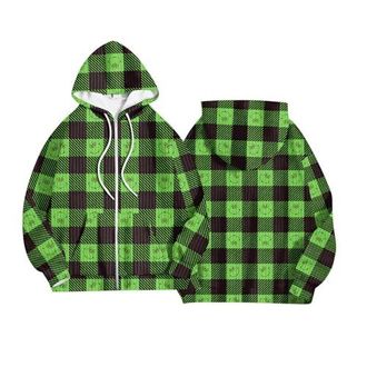 Generic Le Grinch Sweat Femme A Capuche Oversize 2025 Christmas De Plaid Pull Adulte Hiver Sweet Sweatshirts Pilou Costume Vêtements Pulls Pyjama Polaire Femm
