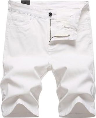 Generic Skinny Jeans Chinos Pantalon Homme Regular 2024 Cadeau Printemps Été Décontracté Jeans Décontracté Jambe Droite Mode Short Multi-Poches Stretch Jeans 