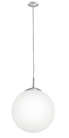 Eglo RGB Deckenleuchte Rondo, inkl. RGB Leuchtmittel und Fernbedienung, Material: Stahl, Farbe: Nickel matt, Glas: Opal matt wei&szlig;, dimmbar, Wei&szlig;t&ouml;ne und Fa