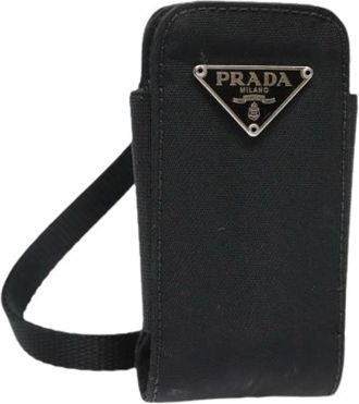 Prada unisex, Pre-owned, Noir, Taille: ONE Size Sac Mini en Nylon Pre-owned