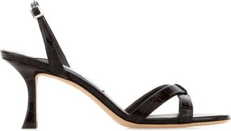 Jimmy Choo London Femme, Chaussures, Brun, Taille: 38 1/2 EU Sandales Elsy 70