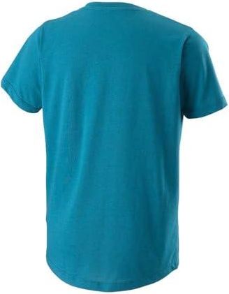 Wilson Wilson (Bela Tech Tee II Blue Cor L T-Shirt, Bleu/Corail, M Homme