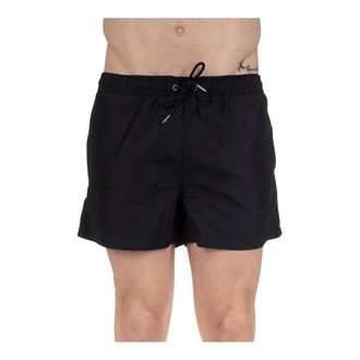 Trussardi Vertikales Logo Herrenmode - - Swimwear - Herren - Schwarzk - 2XL