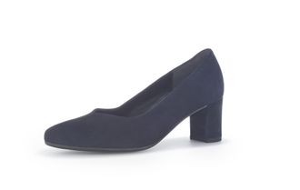 Gabor Damen Klassische Pumps, Frauen Absatzschuhe,Moderate Mehrweite (G),hochhackige Schuhe,stoeckelschuhe,Abendschuhe,Dark-Blue,40 EU / 6.5 UK
