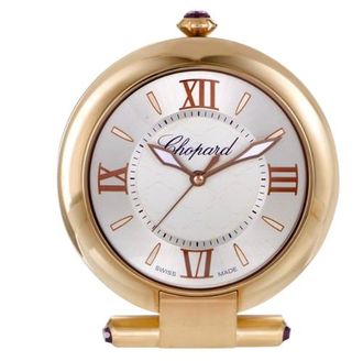 Chopard Imperiale Rose Gold Alarm Clock And Pen Size 35