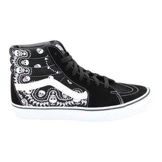 Vans Homme, Chaussures, Noir, Taille: 42 EU Baskets Montantes Bandana en Toile