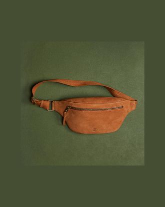 Timberland Umhängetasche aus weichem Leder in Braun, Damen, Braun
