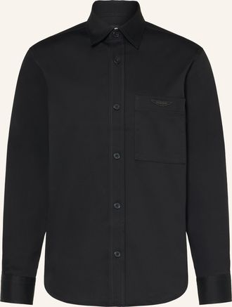 HUGO BOSS Overjacket Owen Relaxed Fit schwarz
