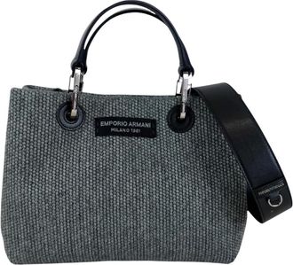 Emporio Armani Femme, Sacs, Gris, Taille: ONE Size MyEA Shopping Bag S