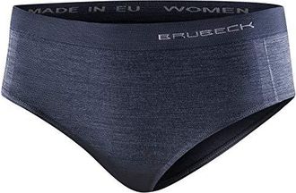 Brubeck Hi10080 Culottes pour femme Sous-vêtements fonctionnels Sous-vêtements Slip Slip Sous-vêtement 41 % laine mérinos, Jean D, M