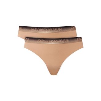 Emporio Armani Brazilian-Panty-Set EW005512 AF25572 U4134 Dunkelbraun