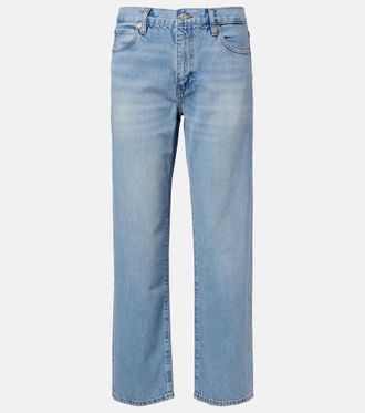 Frame Denim Straight Jeans The Off Duty Hang