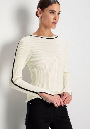 Daniel Hechter Strickpullover mit Kontrastdetails