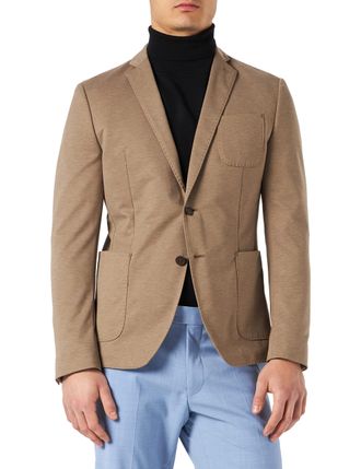 s.Oliver Black Label Herren 160.12.203.15.153.2109328 Business-Anzug Jacke, braun, 56