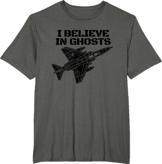 The Salty Veteran F-4 Phantom Ich glaube an Geister Milit&auml;rjet F4 Phantom T-Shirt