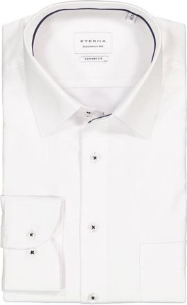 Eterna Herren Hemd wei&szlig; Baumwolle