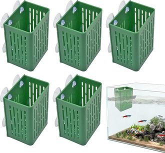 Generico Pflanzenst&auml;nder, 10,2 cm (4 Zoll), schwimmender Korb aus ABS, Dekoration f&uuml;r Wasserpflanzen f&uuml;r Betta Aquarien und Wasserg&auml;rten, drinnen und drau&szlig;en