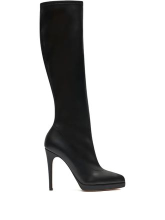 Casadei Michelle Stiefel 100mm - Schwarz