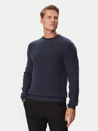 HUGO BOSS Pullover Fiocchetto 50570646 Blau Regular Fit