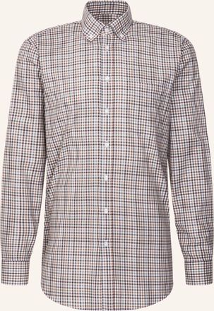 Seidensticker Seidensticker Flanellhemd Regular Fit braun