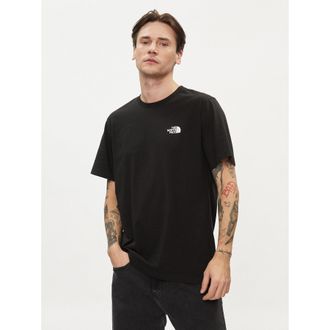 The North Face T-Shirt Simple Dome NF0A87NG Schwarz Regular Fit