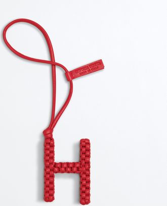 Bottega Veneta Charm Lettre H - Rouge - Unisex - Unisex