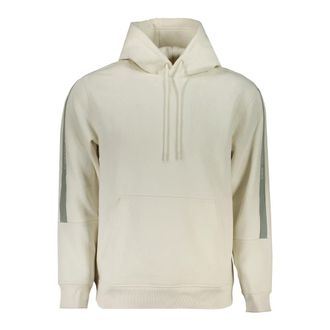 Calvin Klein Homme, Sweatshirts et sweats &agrave; capuche, Blanc, Taille: XL Sweat &agrave; Capuche Blanc Manches Longues