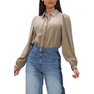 Co'Couture Damen, Blusen & Hemden, Beige, XLGr&ouml;&szlig;e